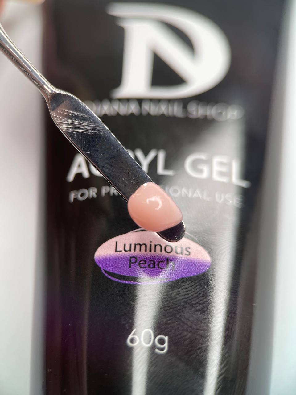 ACRYGEL LUMINOUS PEACH(60gr) - Diana Nails Shop Italy